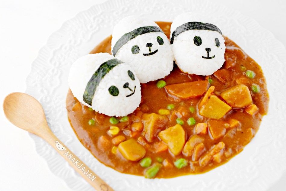 [RECIPE] Panda Japanese Curry Rice | ANAKJAJAN.COM