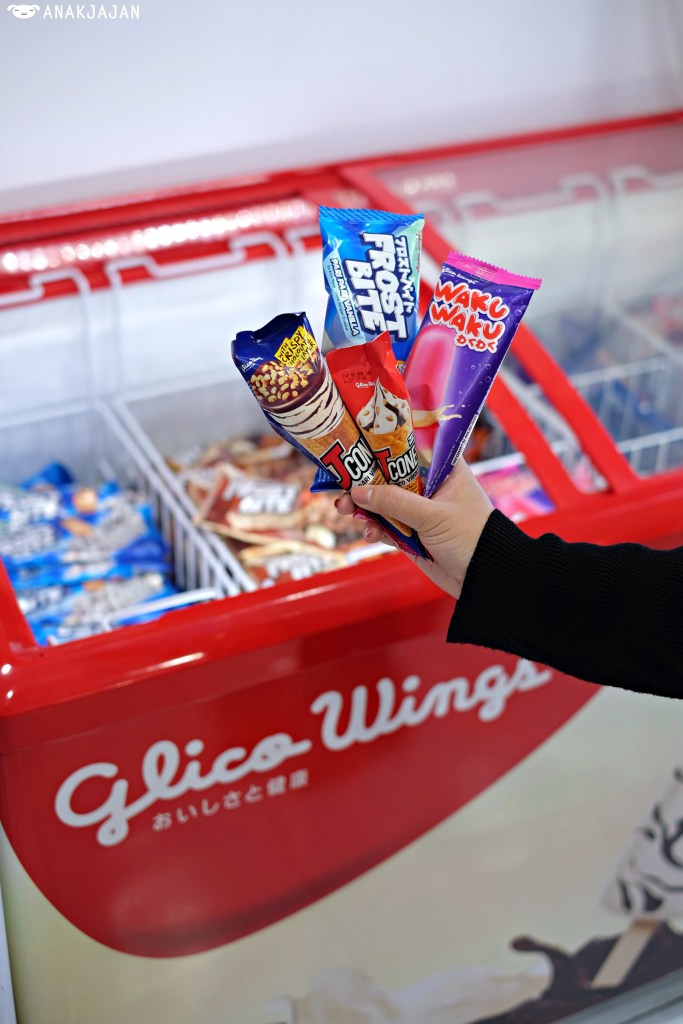 GLICO WINGS ICE CREAM INDONESIA – Waku Waku & Jcone | ANAKJAJAN.COM