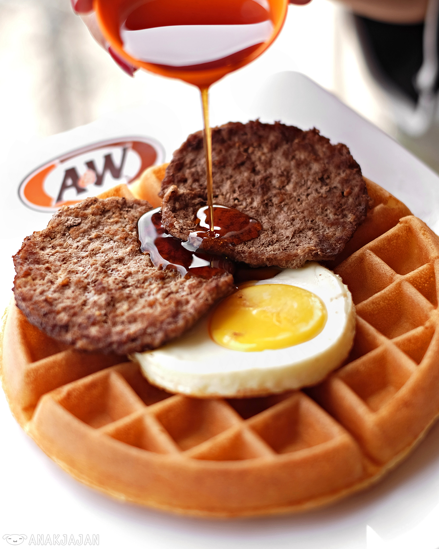 A&W INDONESIA – BREAKFAST WAFFLES & POTATO CHEESE BALLS [New ...